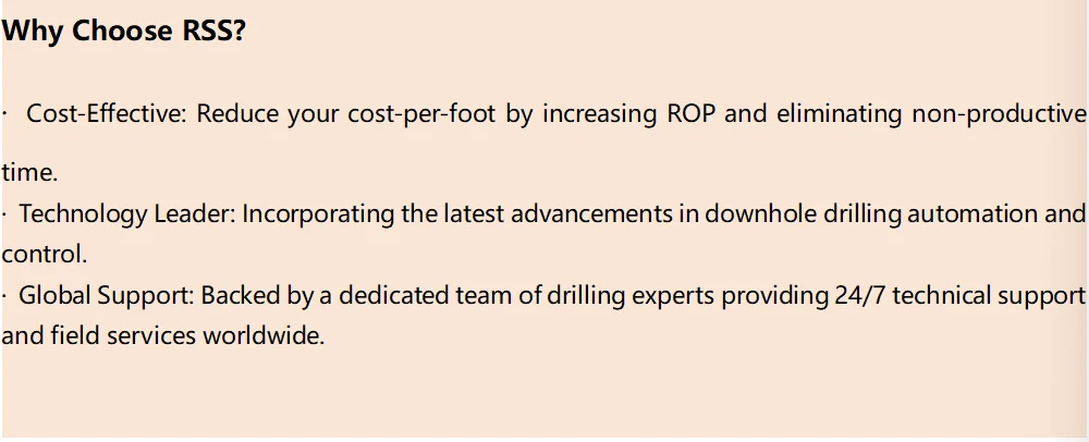 Rotary Steerable System MWD LWD Compatible Drilling Rig