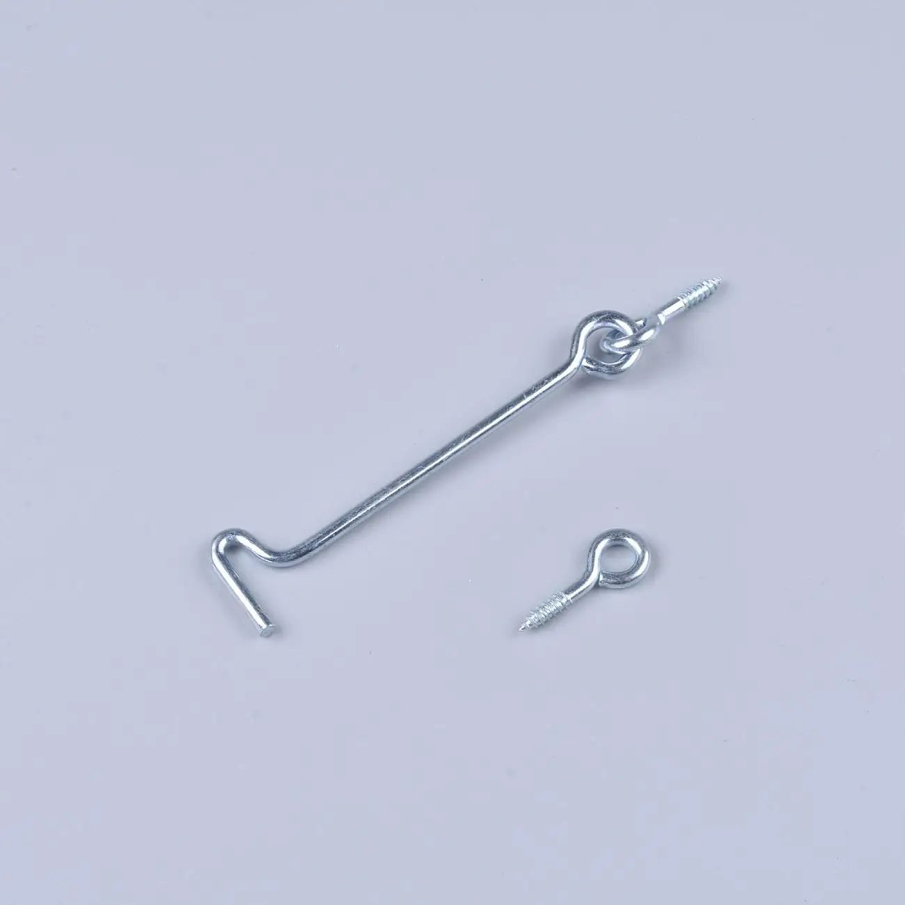 Dreieins Zinc Plated Metal Windows Curtains Hook With Eye Screw ...