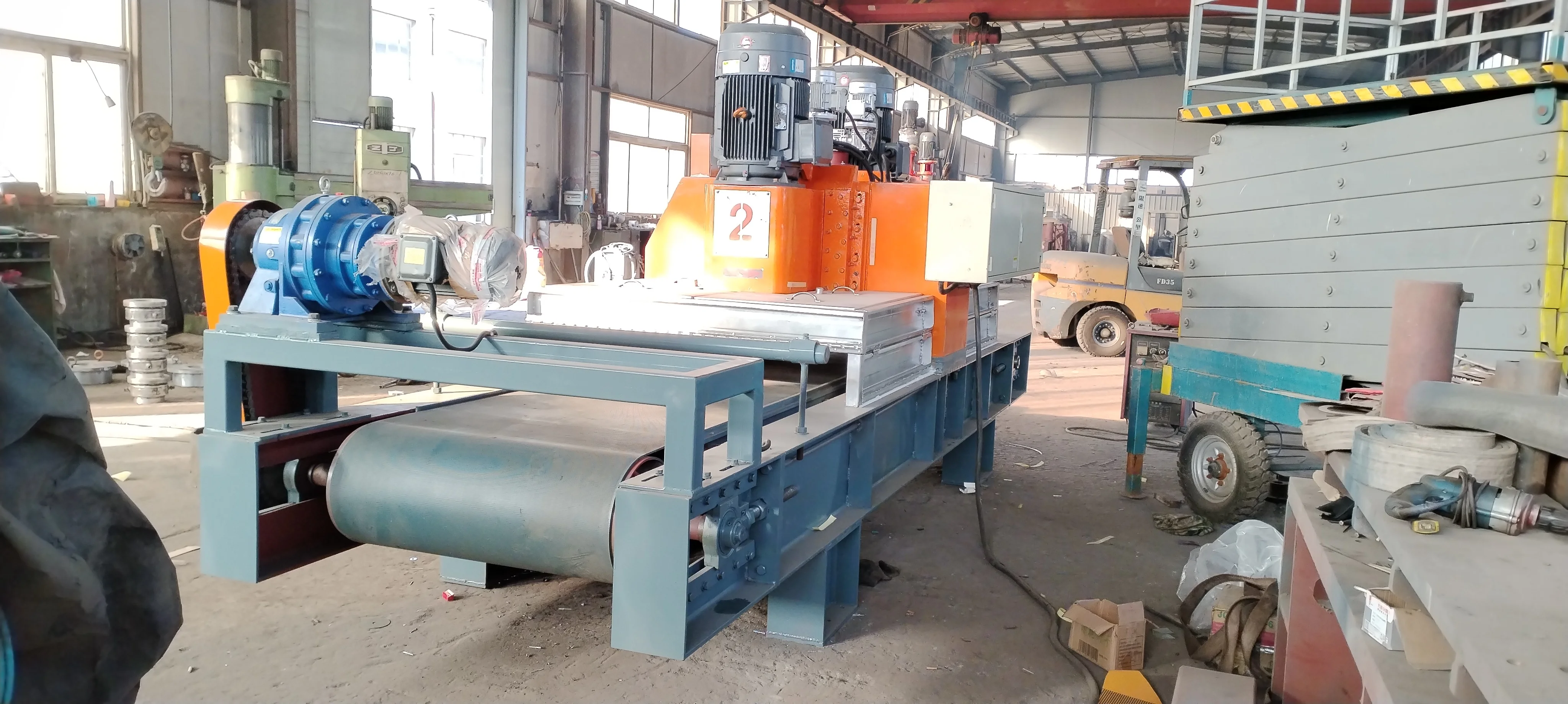 Artificial Quartz Stone Terrazzo Tile Calibrating and Polishing Machine ...