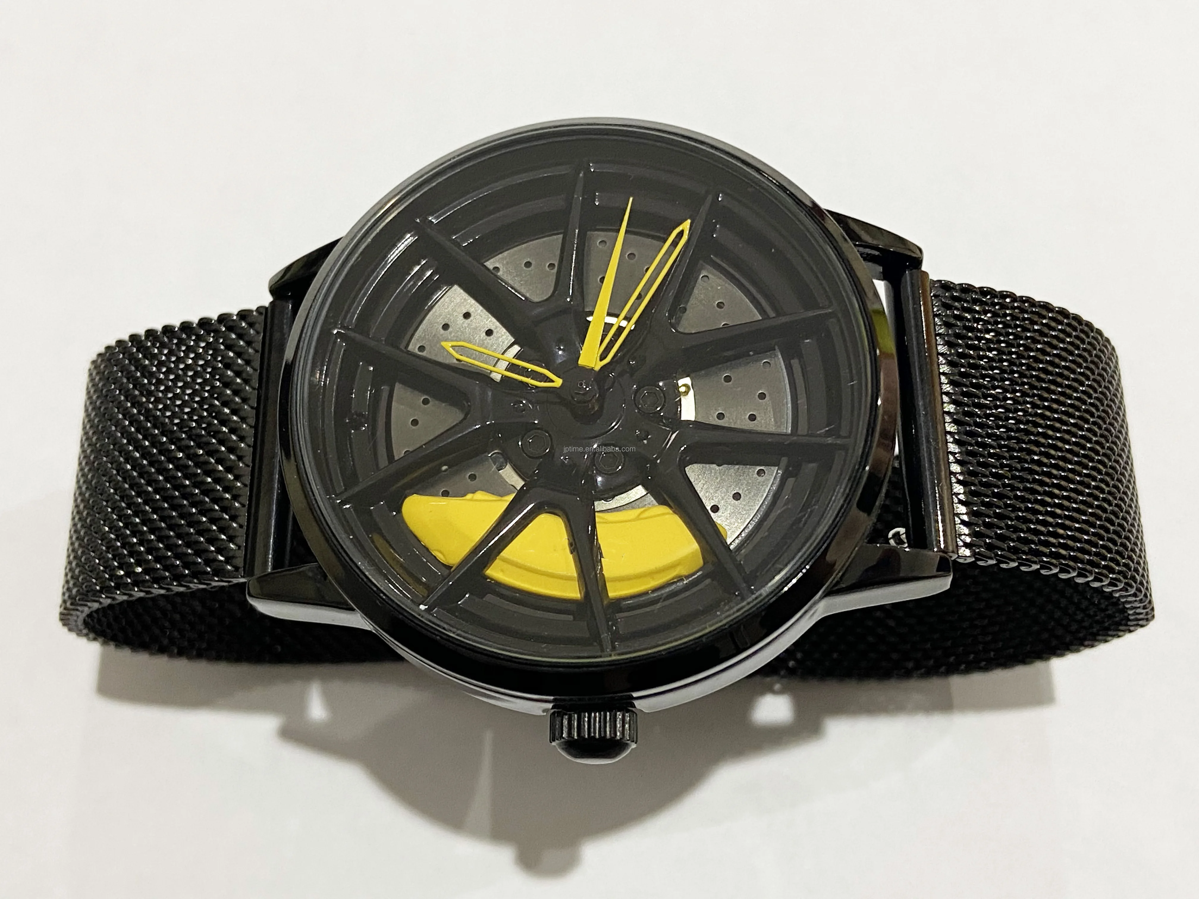 WYGICOO Wheel Watch - Fashionable Rotating Car Wheel Rim