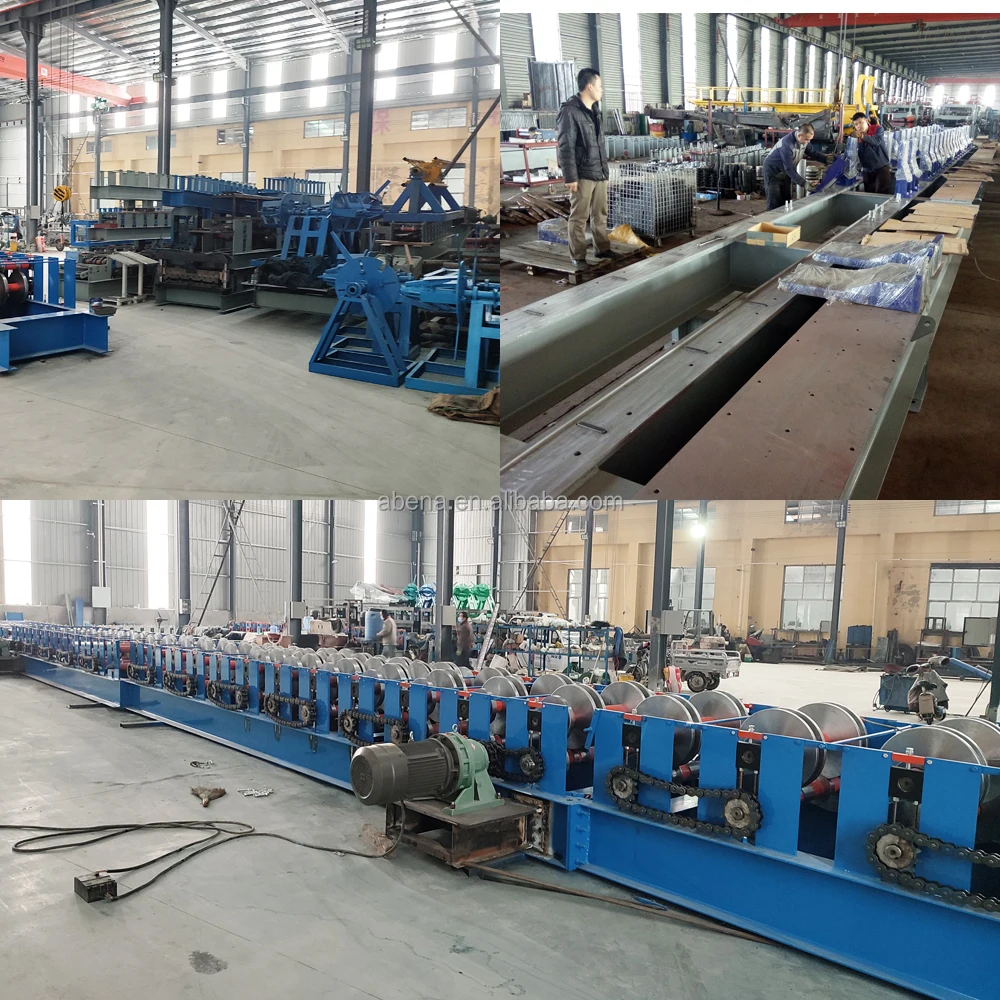 Custom Made Steel Frame C Purlin Roll Forming Machine