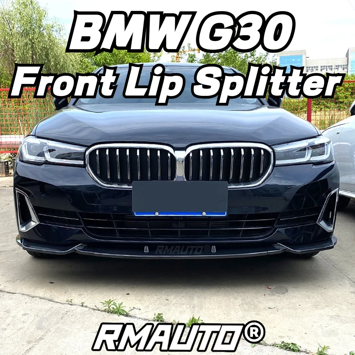 G30 Lip Car Front Bumper Splitter Spoiler Lip Diffuser Apron Bumper ...