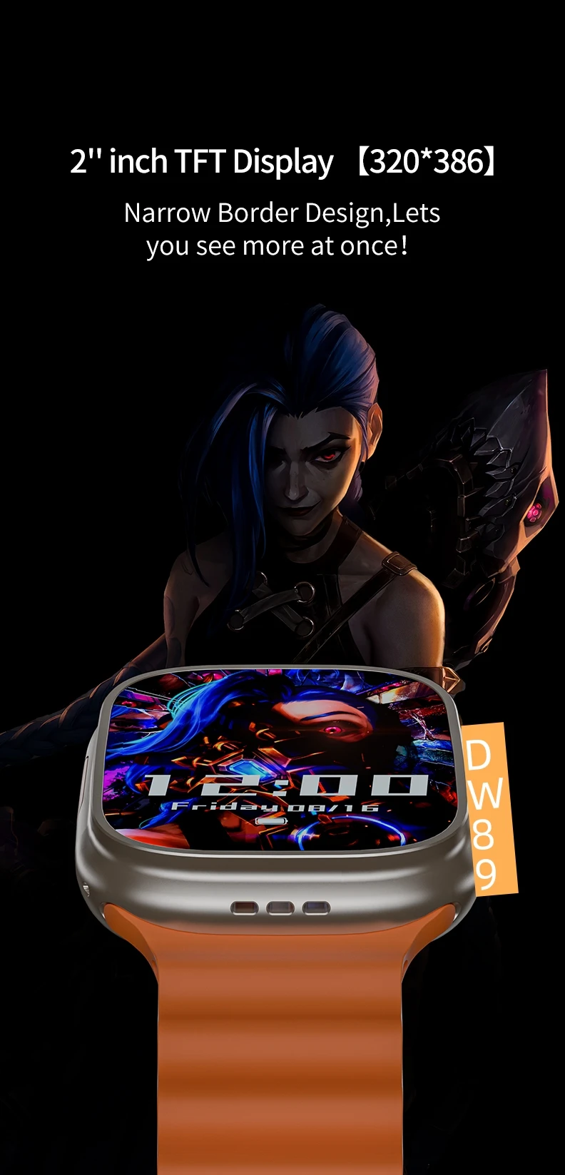 S8 Ultra 4g Full Screen Smartwatch Dw89 Wifi Gps Positioning Android ...