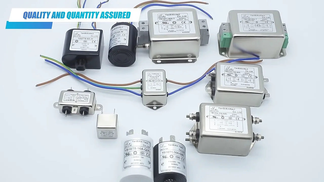 220v 1a-10a General Purpose Ac/dc Emi Filters Single Phase Power Line Filter - Buy 115v/250v Ac ...