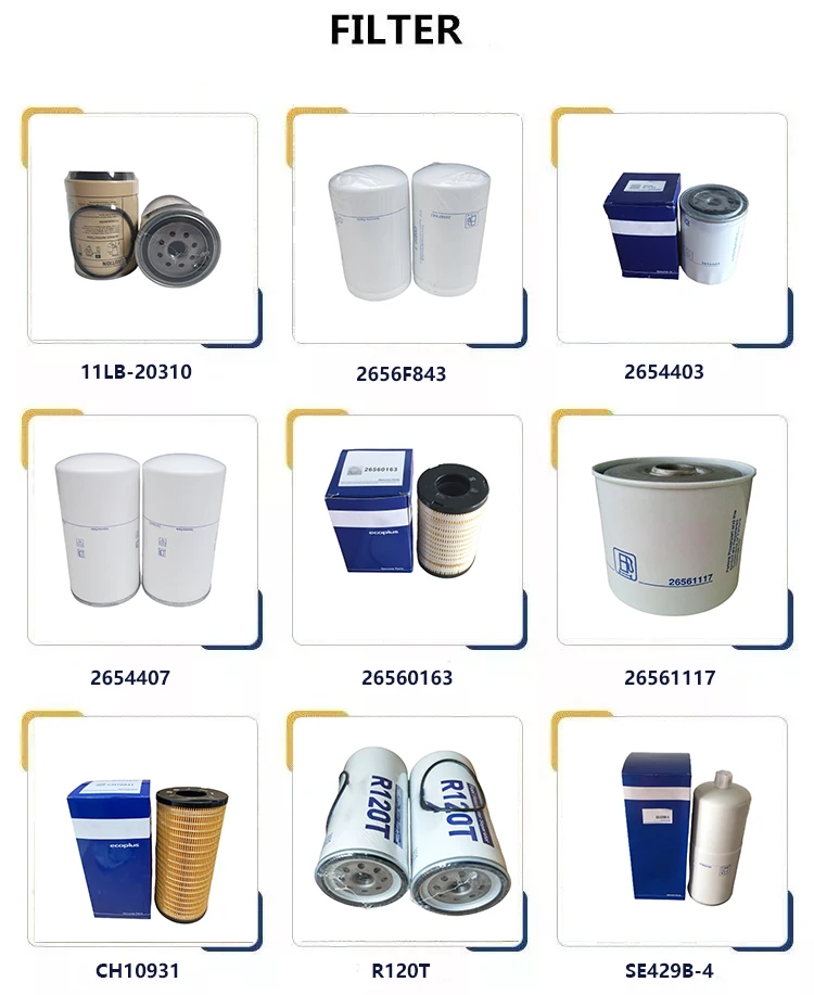 Hongrun 1518512 Fuel Filter Diesel Engine Parts Fs19551 20569040 ...