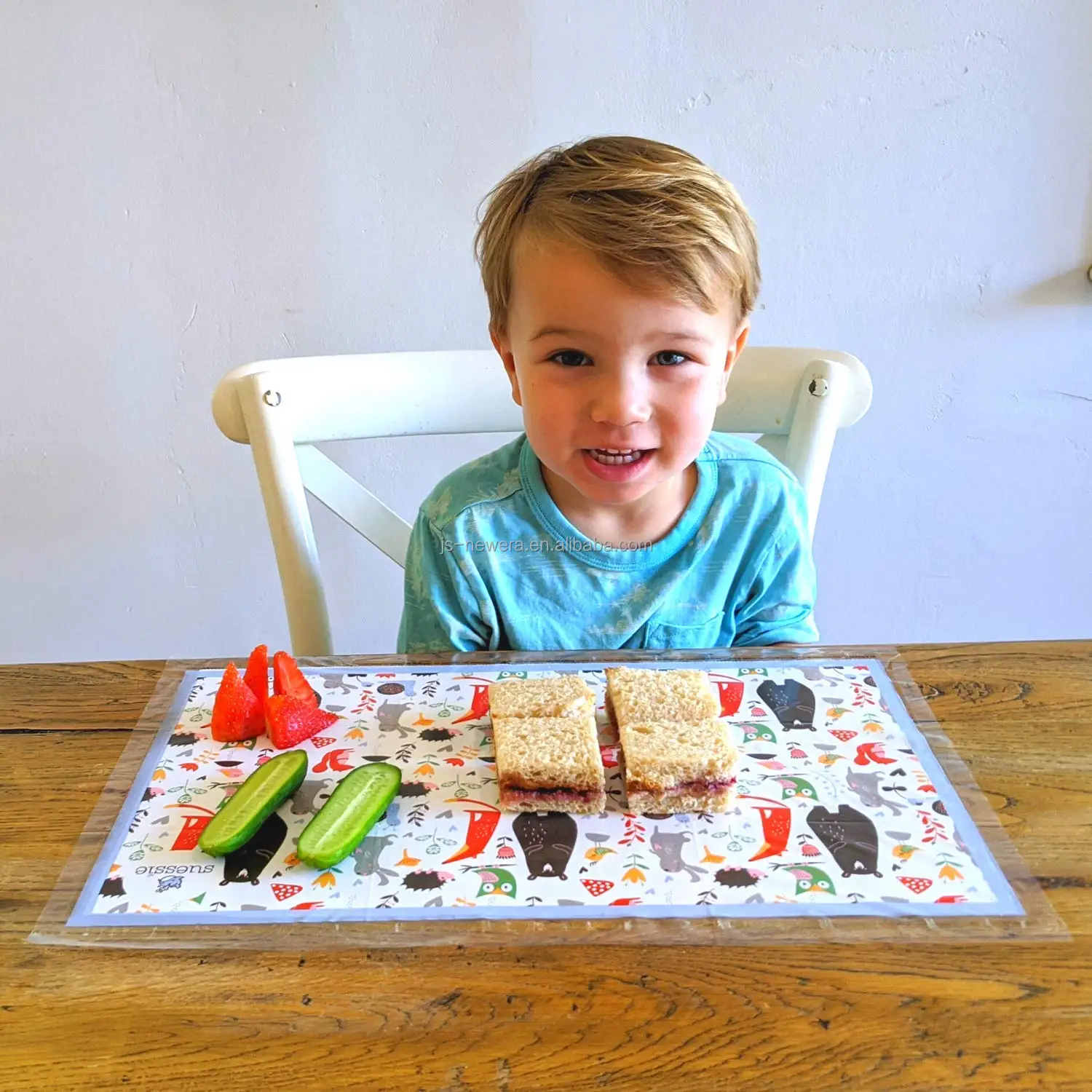 Custom Adhesive Placemats for Baby - BPA Free & Sustainable
