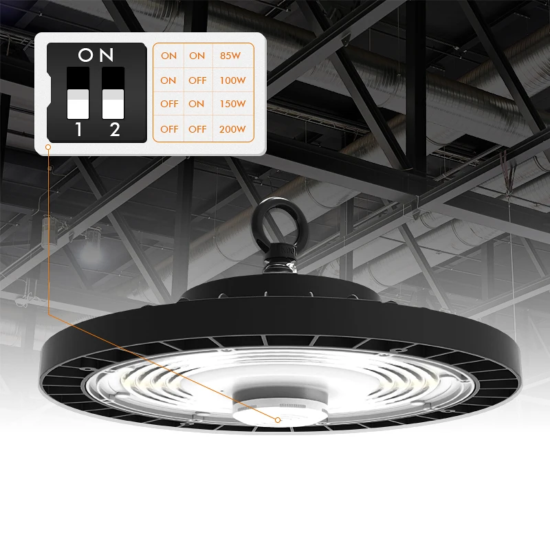 Highbay 100w 150w 200w Commercial & Industrial Dip Dimmable Hi Bay ...