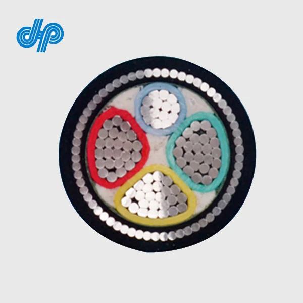 0.6/1kv Ug Al Cable 3 4 Core 100mm2 Aluminum Xlpe Insulated Gswa ...