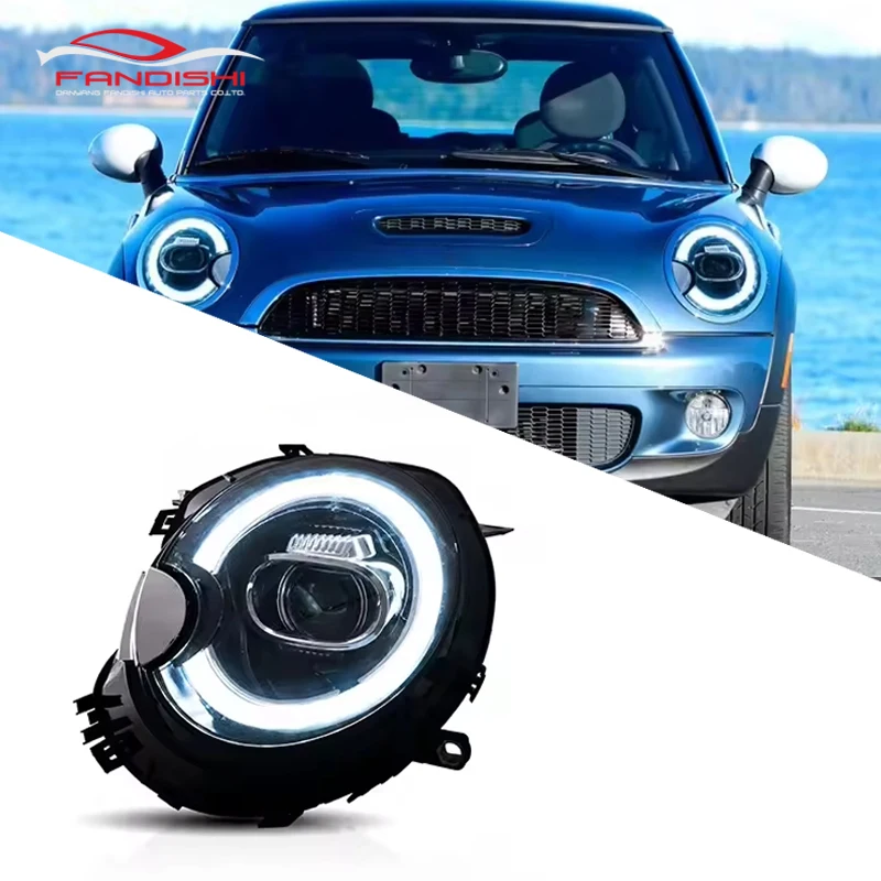 Upgrade Full Led Drl Headlight Head Light Accessories For Bmw Mini R56 ...