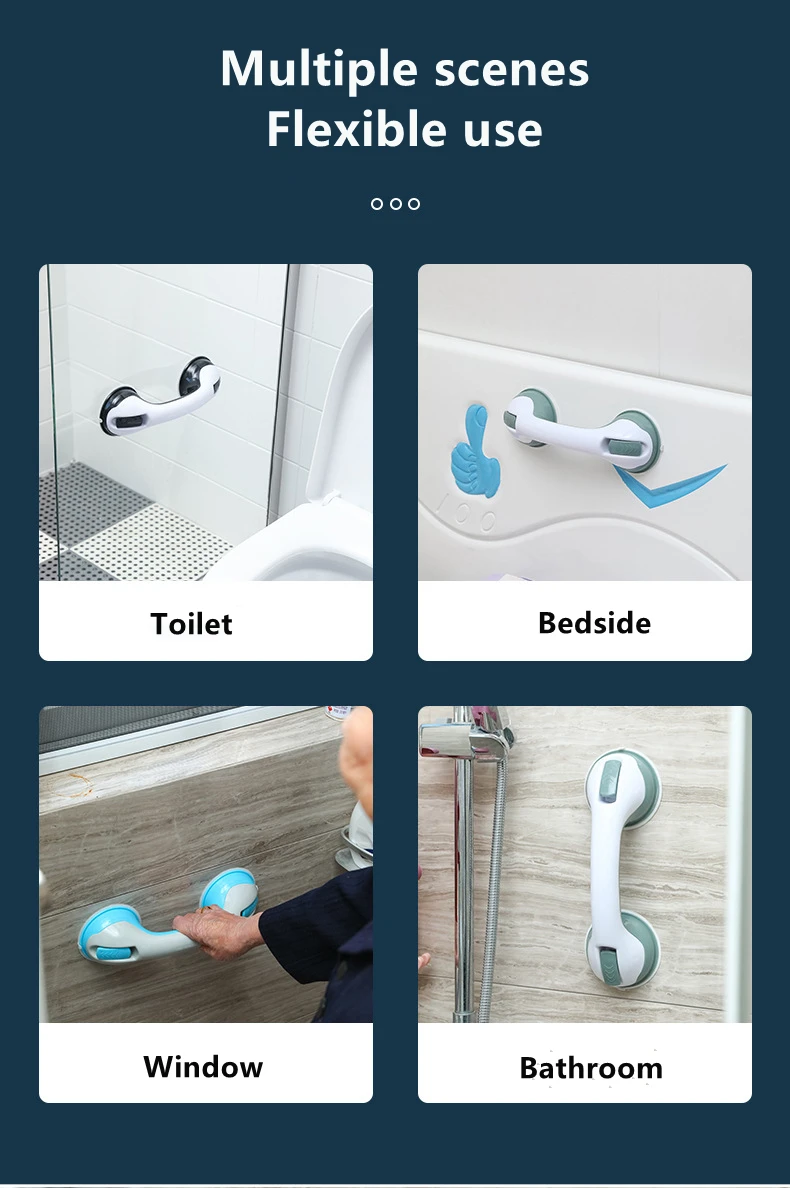 Safety Helping Handle - Anti Slip Support for Bathrooms