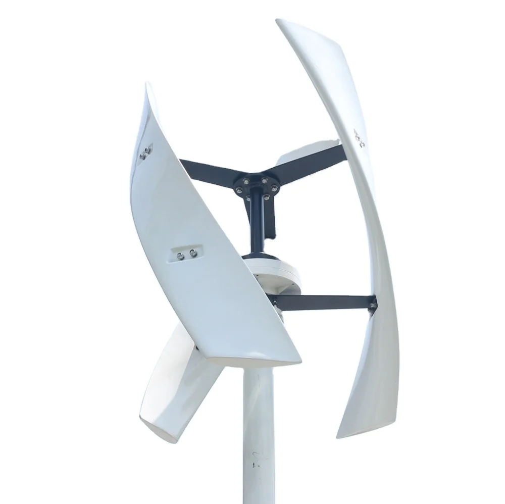 300w Vertical Axis Wind Turbine with FRB Blades & Balance