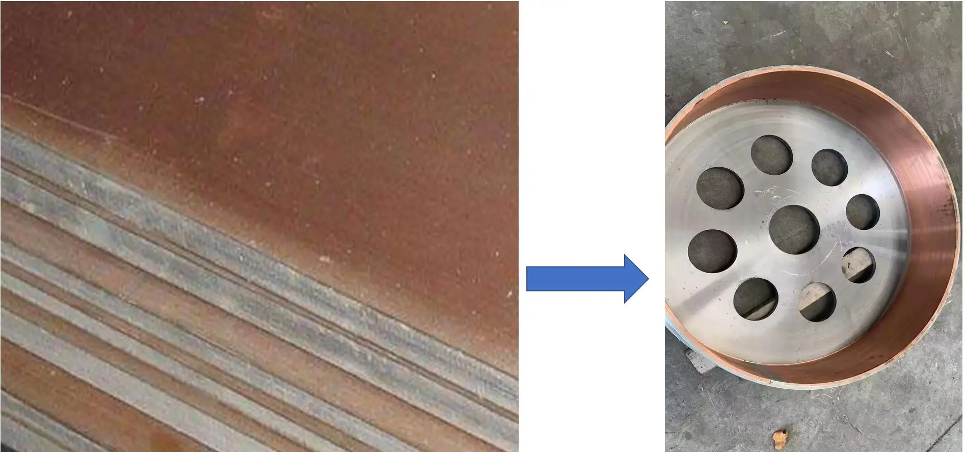 Bimetallic Sheet Bimetallic Material Cladding Welded Bimetallic Strip ...