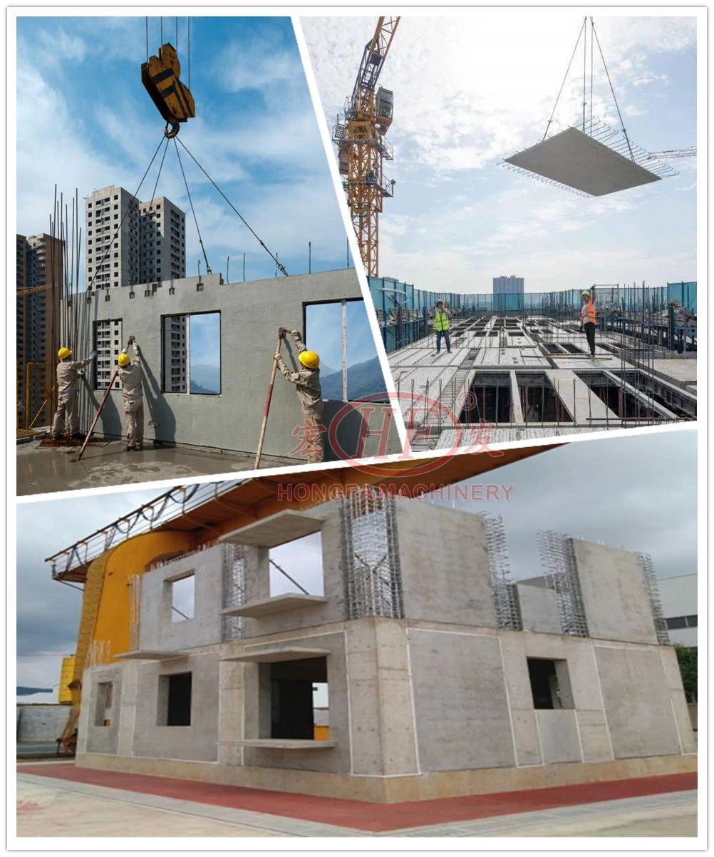Customized Precast Concrete House Construction Machinery for ...