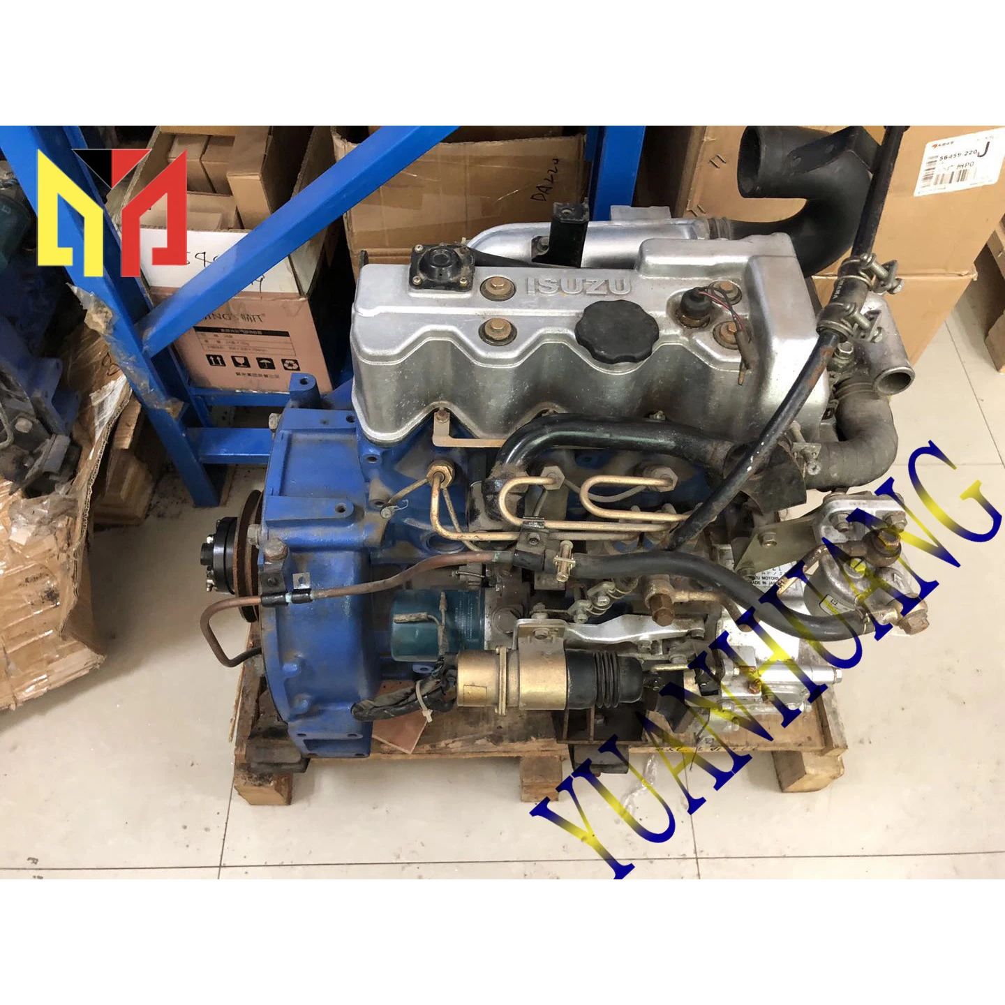 3KC1 Engine Assembly for ISUZU PA-21 AE/JE Diesel Excavators, Universal ...
