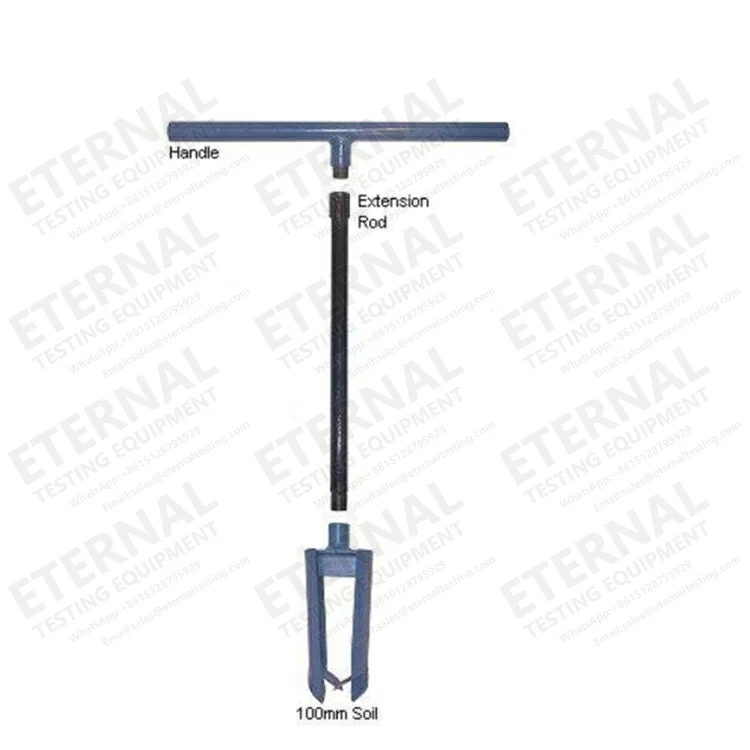 T Handle Stainless Steel Soil Sampling Hand Auger Soil Sampler - Buy ...