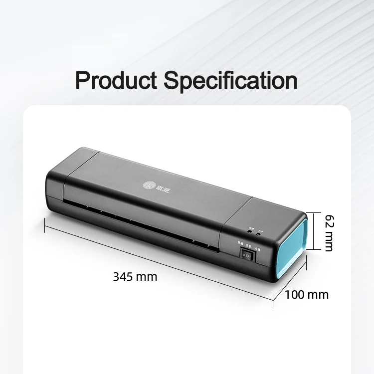 A4 Size Document Book Cover Laminating Machine Automatic Cold and Hot ...