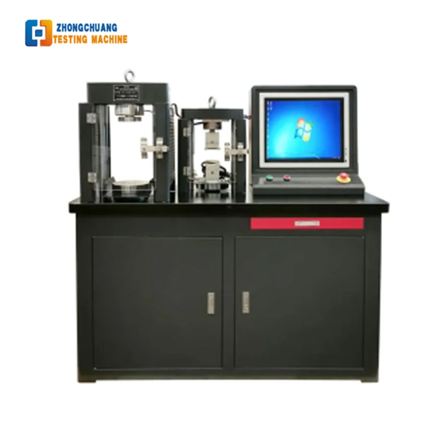300kn Compression And Flexural Testing Machine Cement Automatic Compression And Bending
