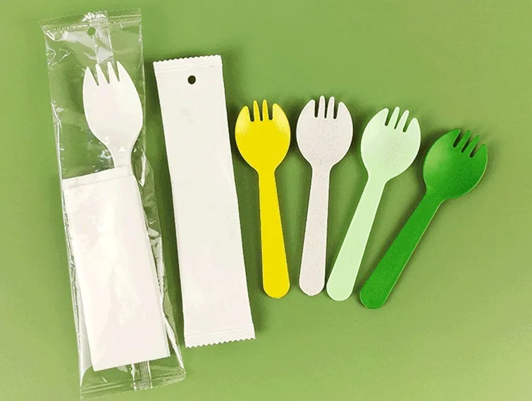 Disposable Plastic Fork - Separated Packing for Events