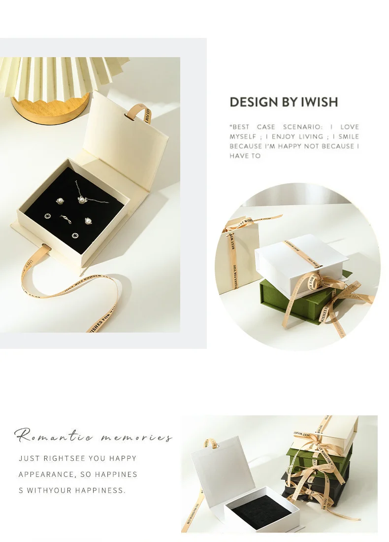 Eco-friendly Jewelry Boxes with Custom Logo & Design