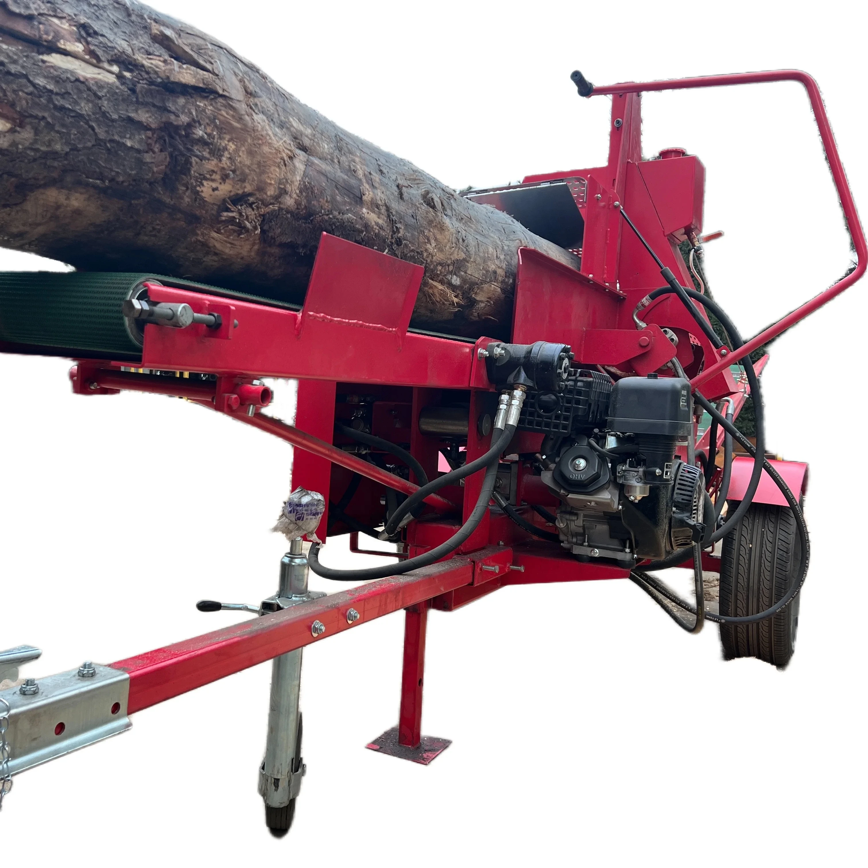 New Forestry Machinery Log Table 20 Ton Firewood Processor Traktor Saw ...