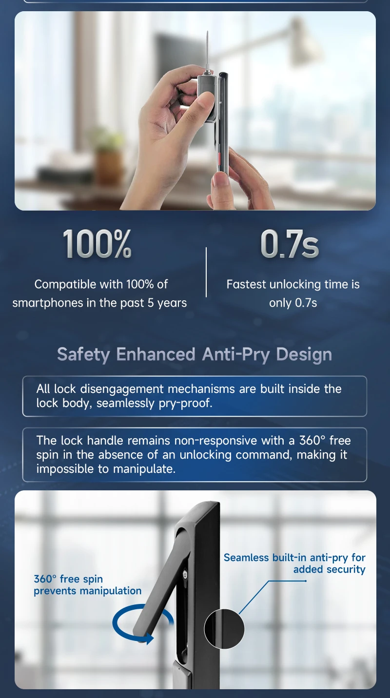 Iloq Electronic Mobile Control Passive Nfc System Multifunction ...