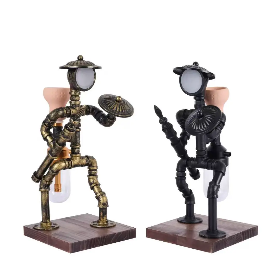 Electric LED Modern Mirror Hubbly Bubbly Shisha Hookah Set Narghile ...