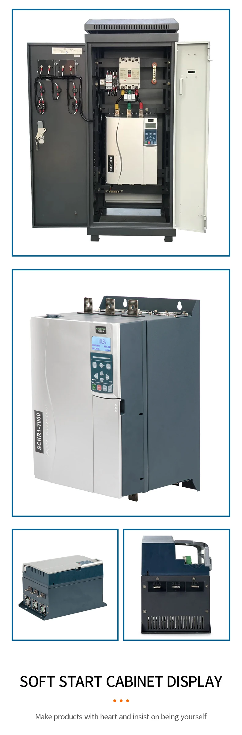 Soft Starter Power Tools 50a 380v 3 Phase Ac Motor Soft Starter 50hz ...