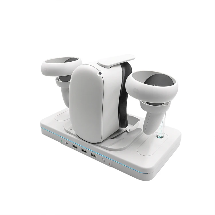 Muiti-functional Base with RGB Light Effect for Oculus Quest 2