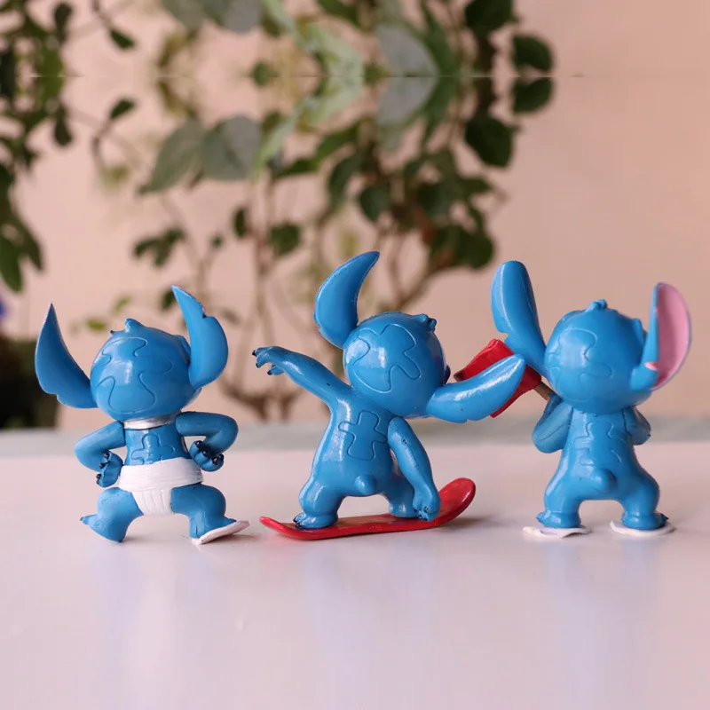 High Quality Stitch Anime Characters Display Models Pvc Action Figures ...