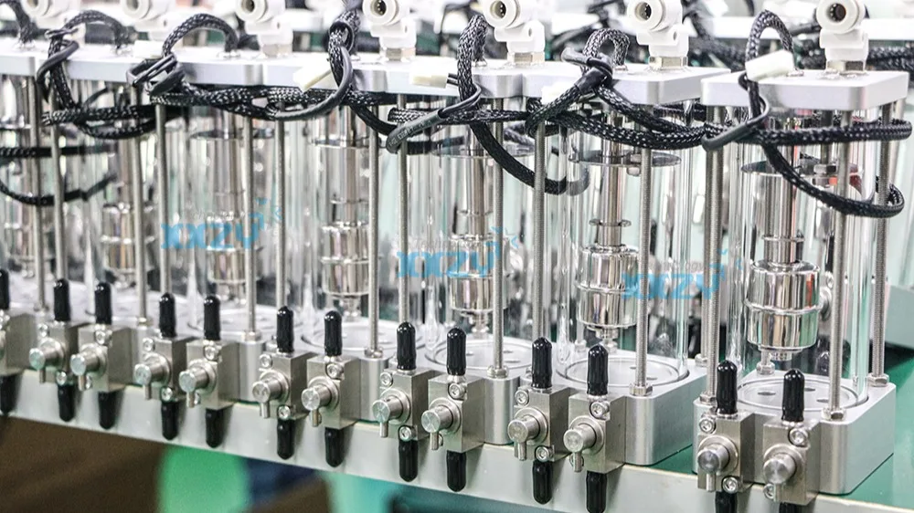 Aluminium 2 Valves Glass Sub Tank Ink Cartridge For Kgt Allwin Konica ...