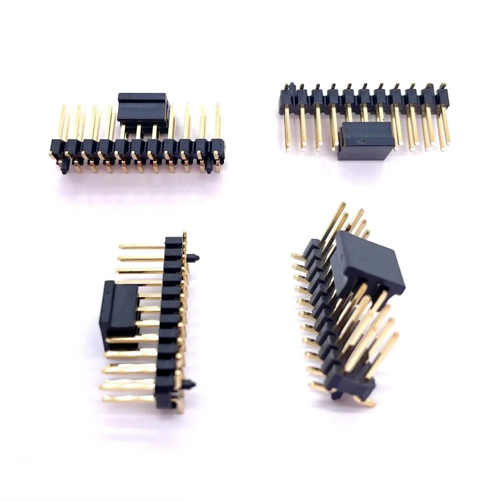 Soulin Customized 2mm Pitch Positions 2x11pin Socket Dual Row Smt Right Angle Male Power ...