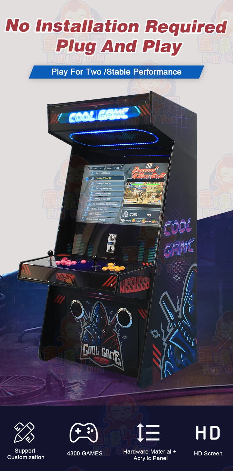 King of Fighters Arcade Machine - Customized & Coin Operated