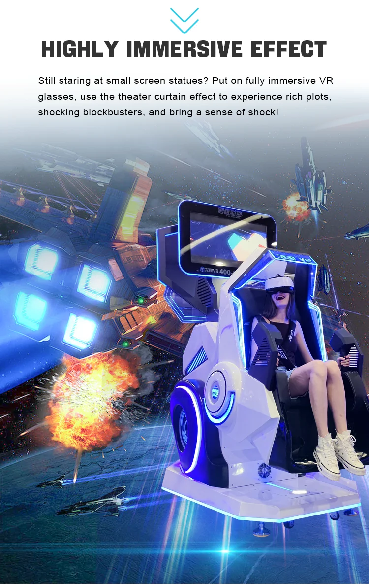9d Virtual Reality Arcade 360 Simulator Vr Game Machine for Amusement ...