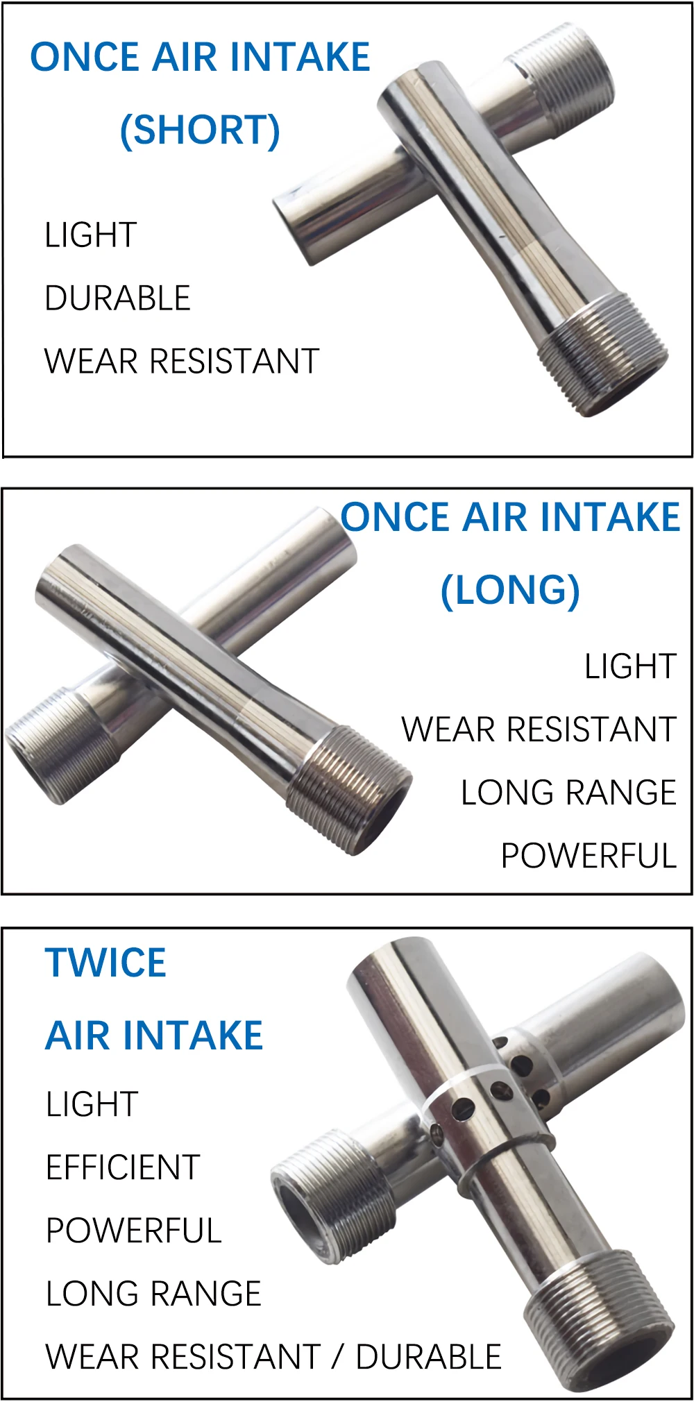 YS Double Air Intake Single Air Intake Venturi Sand Blasting Nozzle ...