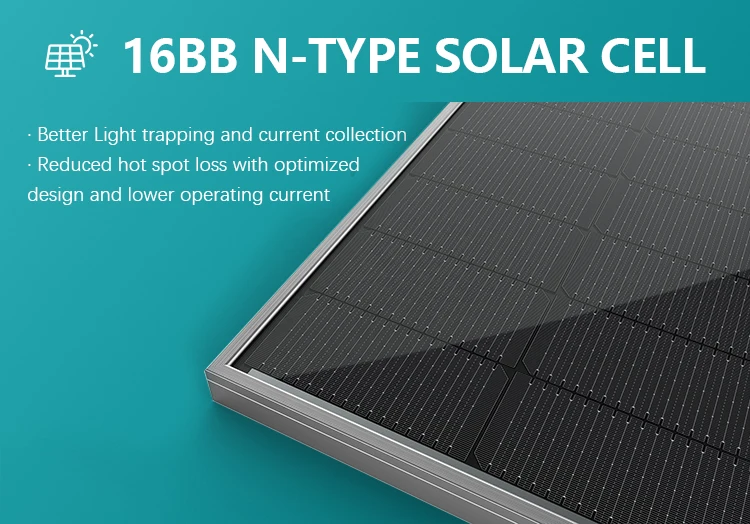 Topcon Solar Module 16bb 565w 570w 575w 580w N Type Solar Panel Kit ...