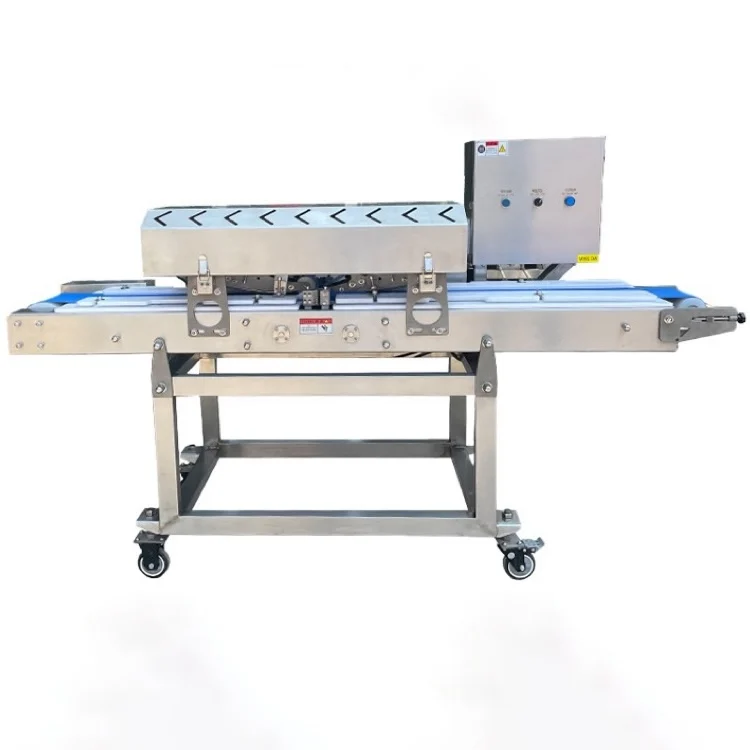 Automatic Chicken Breast Salmon Filet Well Designed Horizontal Slice ...