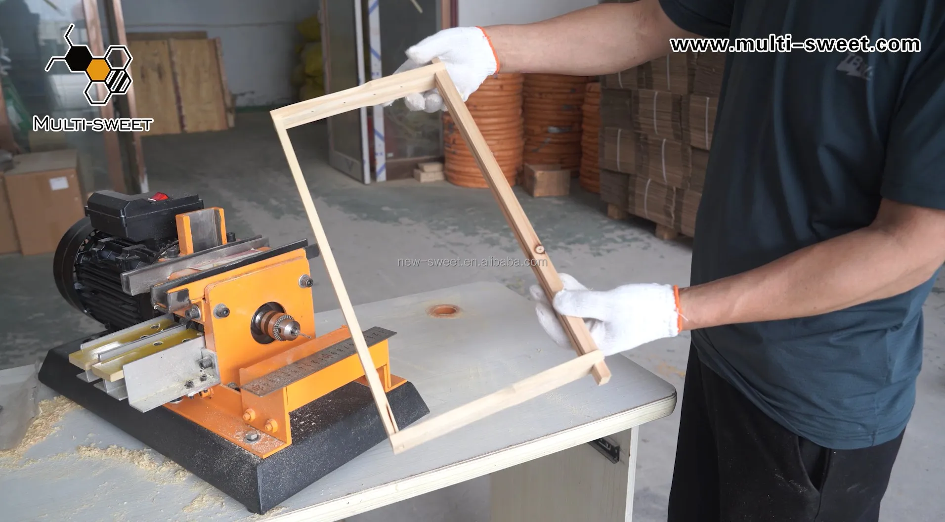 Automatic Beehive Frame Making Machine - Small & Efficient