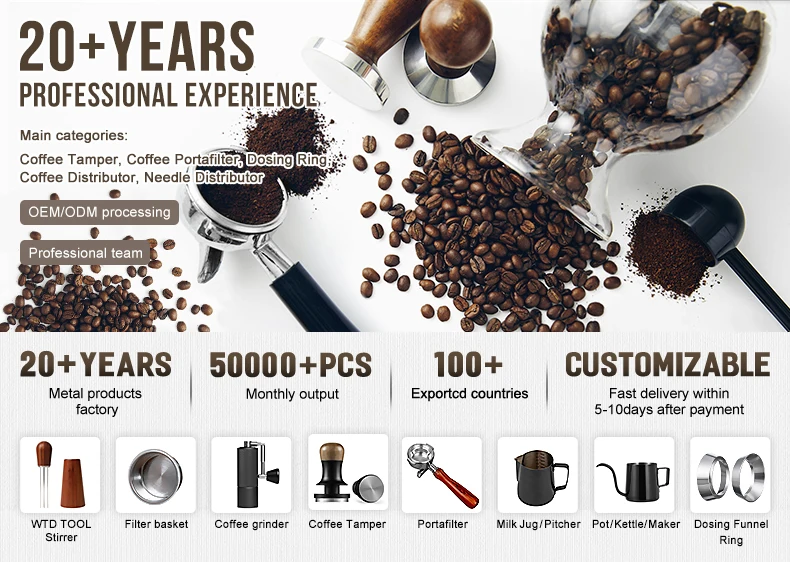 Black Double Bearing Positioning C2 Manual Coffee Grinder