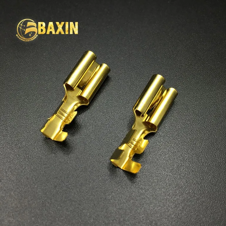 DJ621-E7.8A/B/C Loose Type Brass Crimping Terminal with Back Lock