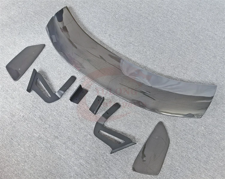 Porsche 981 Gooseneck Carbon Fiber Rear Spoiler - YL Brand