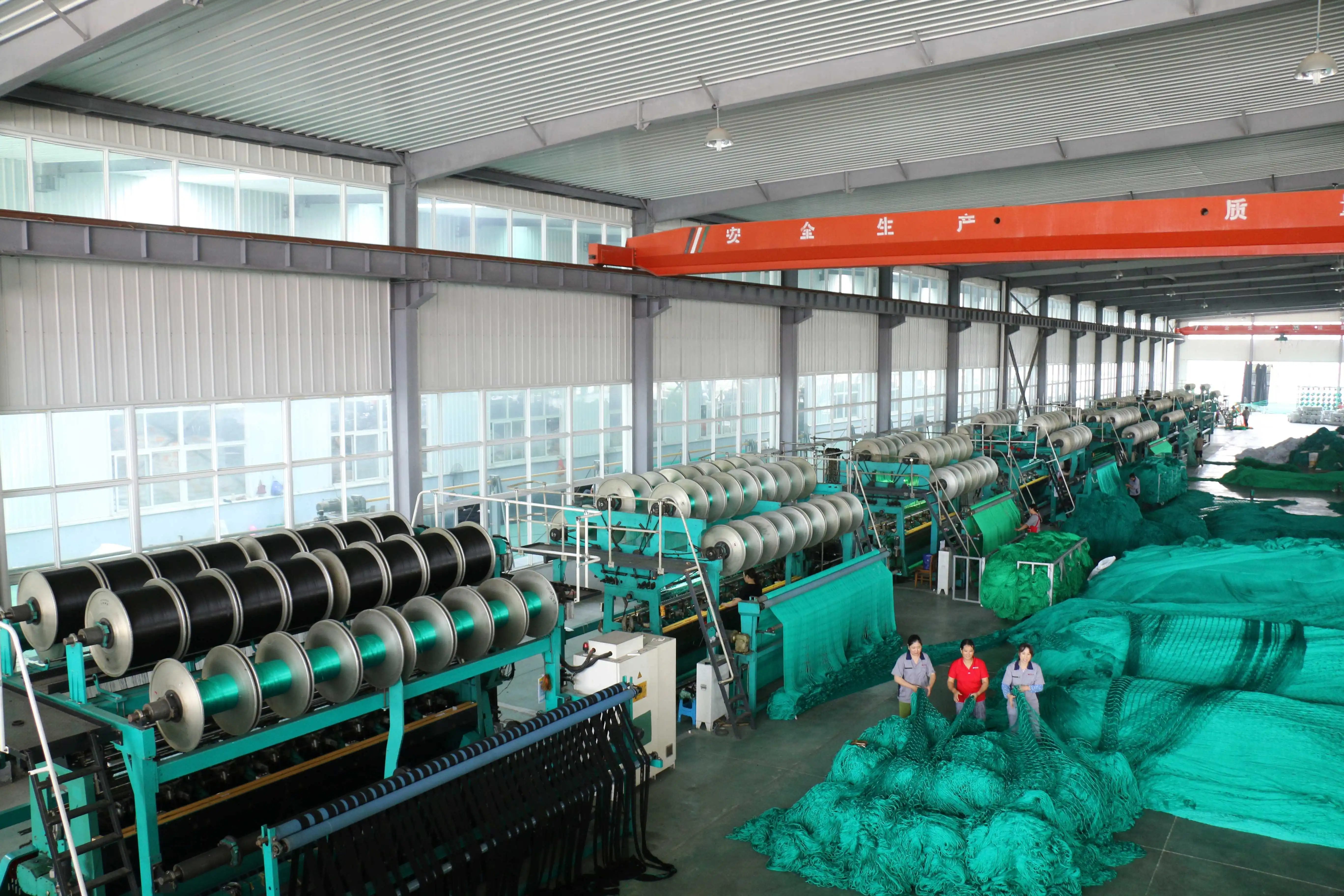 Factory Heavy Duty Pp Knotless Mesh Cover Net For Europe With Reach And ...