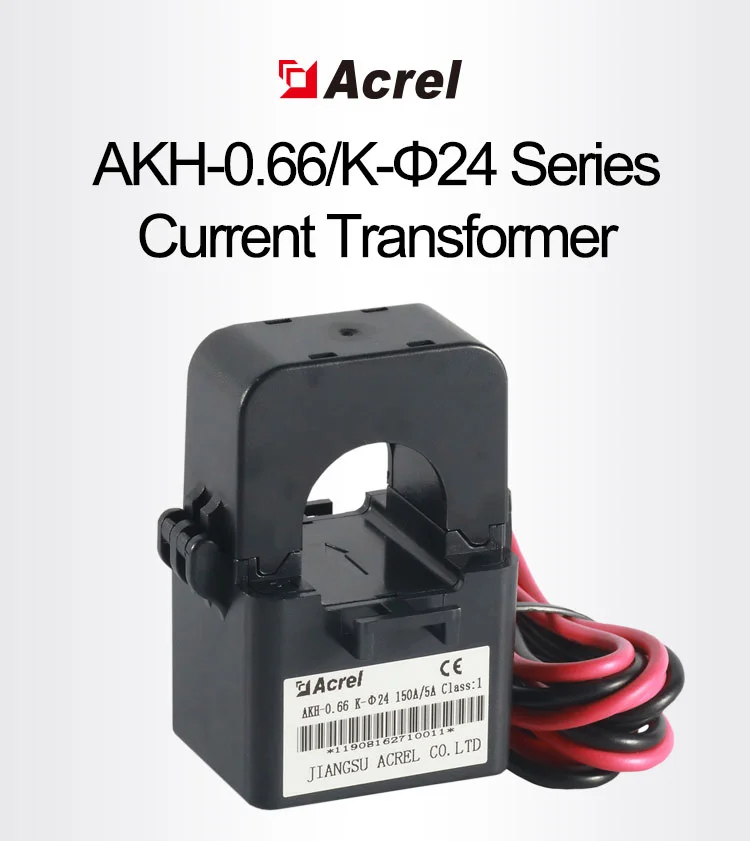 Acrel ct modbus current transformer split core 1000a/5 current ...
