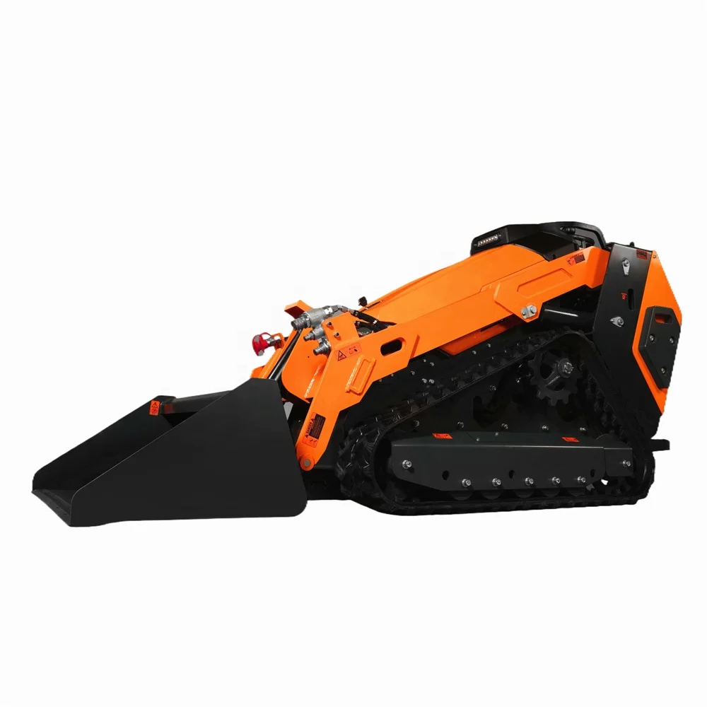 small front end track tractor backhoe track top telescopic front skid ...