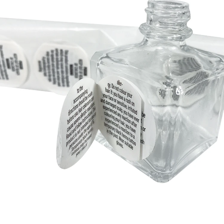 Customized Multi Layer Label - Folded Booklet Labels