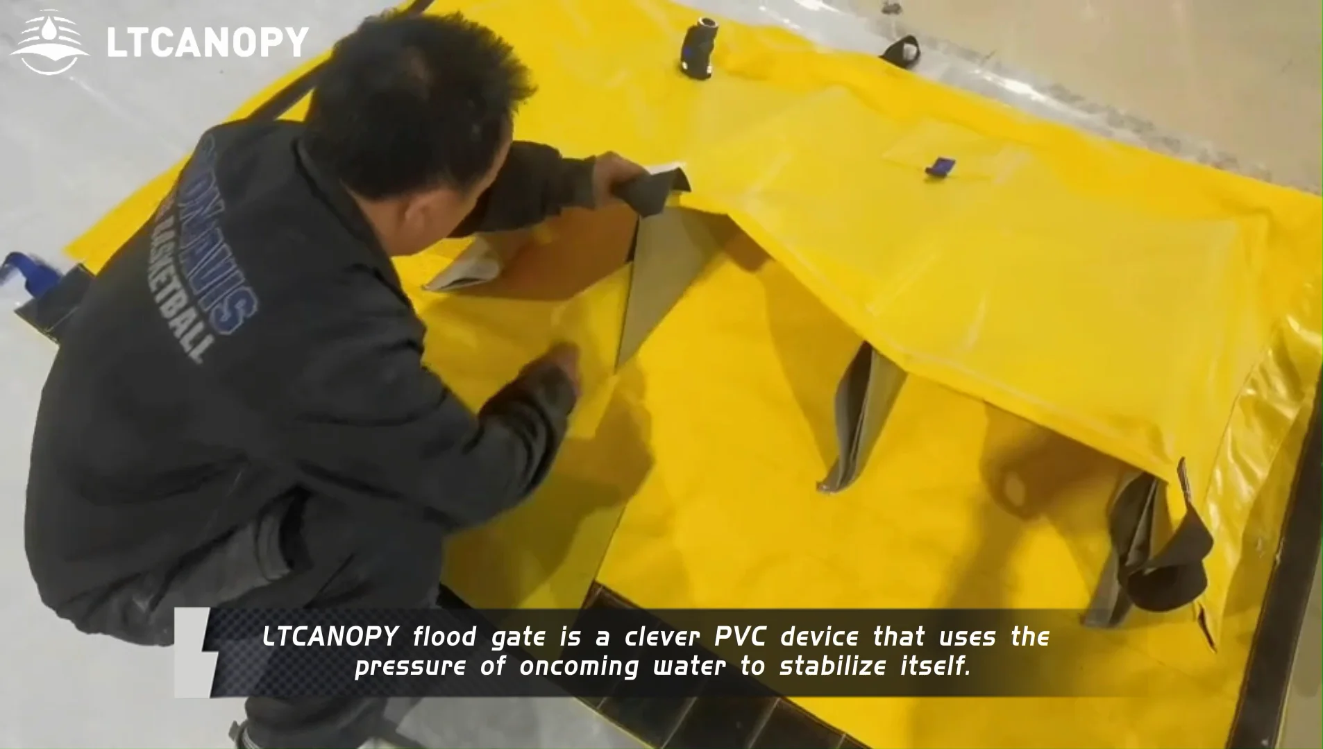 Litong Flood Protection Around Residential Self-rising Water Gate Flood ...