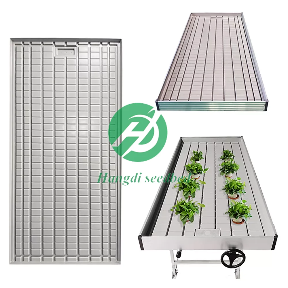Indoor Large Plastic Flood Tables Flood And Drain Trays For Hydroponics ...