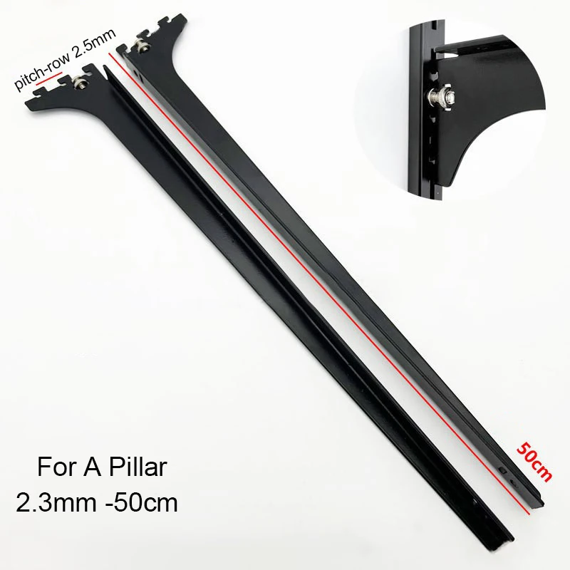 Manufacturers Aa Pillar Channel Double Slotted Wall Upright Metal Shelf ...