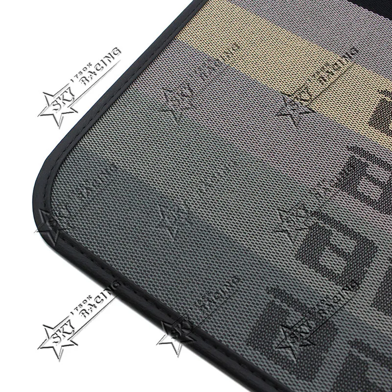 Jdm Sport Racing Tuning Auto Carpets Universal Waterproof Non-slip ...