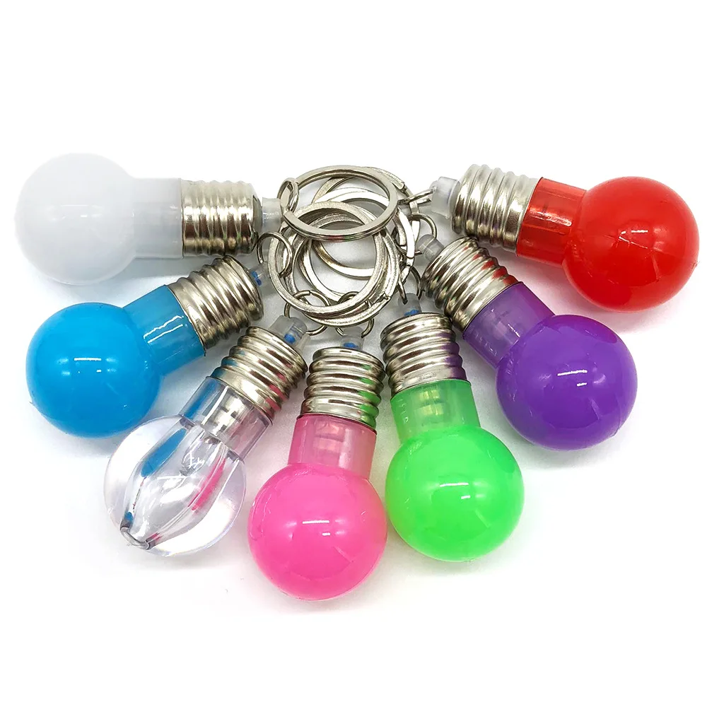 Mini Led Keychain Flashing Accessories Key Shine Unique Pendant Led ...