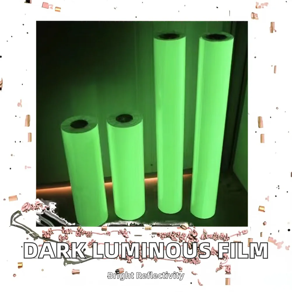 Dark Luminous Reflective Material Vinyl Film Untearable for Computer ...